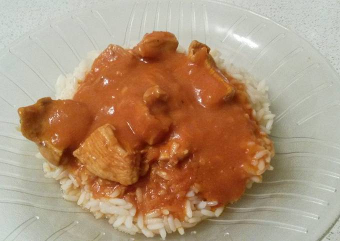 Strogonoff de pollo Receta de silvia dujan - Cookpad