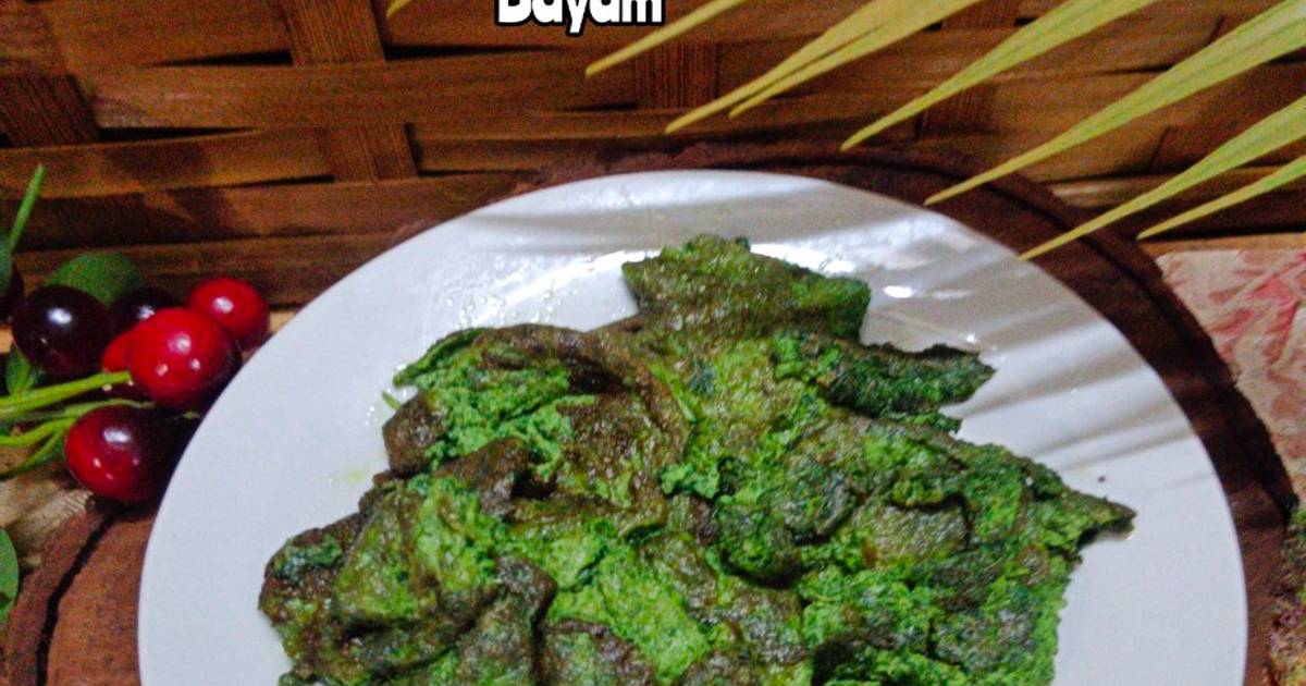 Resepi sayur bayam paling sedap: Masakan mudah dan menyelerakan