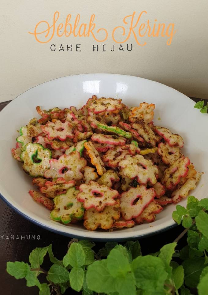 Resep Seblak Kering Cabe Hijau oleh Menurumahan - Cookpad