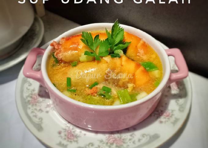 Resep Sup Udang Galah oleh Dapur Sesma - Cookpad