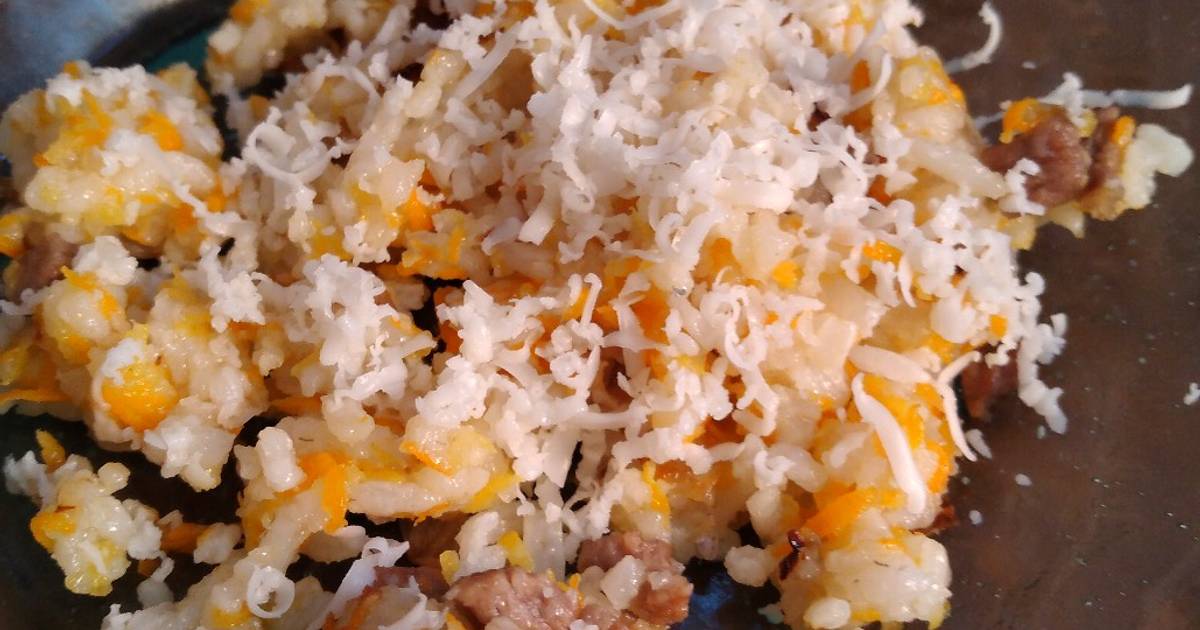 Resep Nasi Goreng daging Keju oleh LulusW - Cookpad