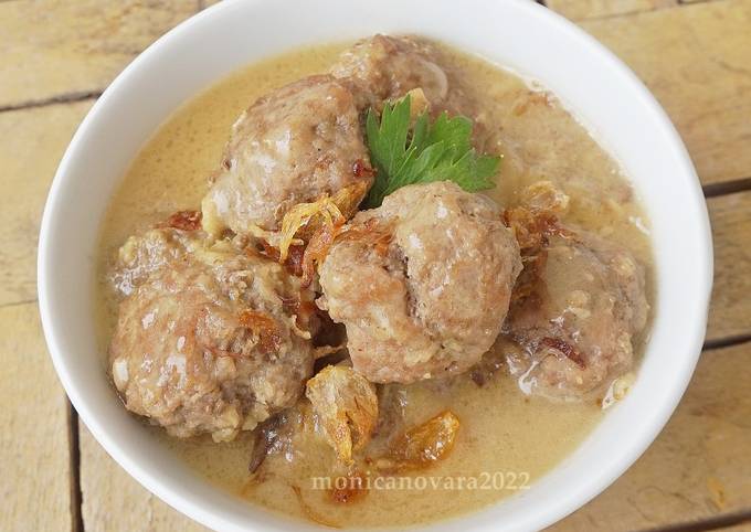 Resep Bola Daging Bumbu Ketumbar (MPASI 1 Tahun + dan Dewasa) oleh ...