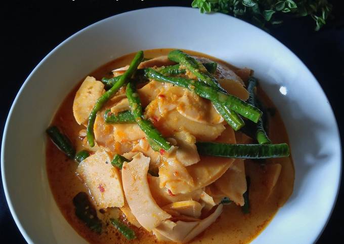 Resep Gulai Kapao Rebung Kacang Panjang oleh Rany TriSuci - Cookpad