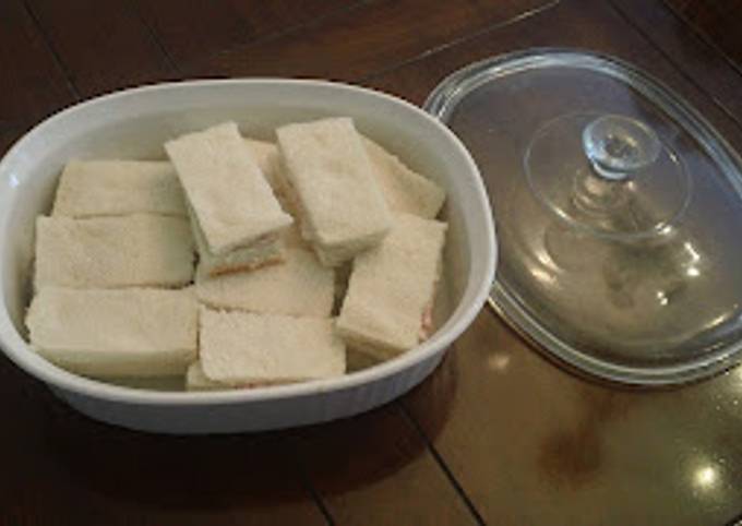 Sándwiches receta familiar para fiestas Receta de Mercedes Cossío- Cookpad