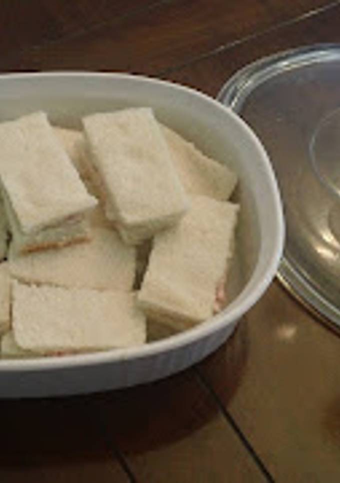 Sándwiches receta familiar para fiestas Receta de Mercedes Cossío- Cookpad