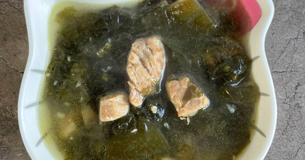 30 resep sop rumput laut ala korea enak dan mudah - Cookpad