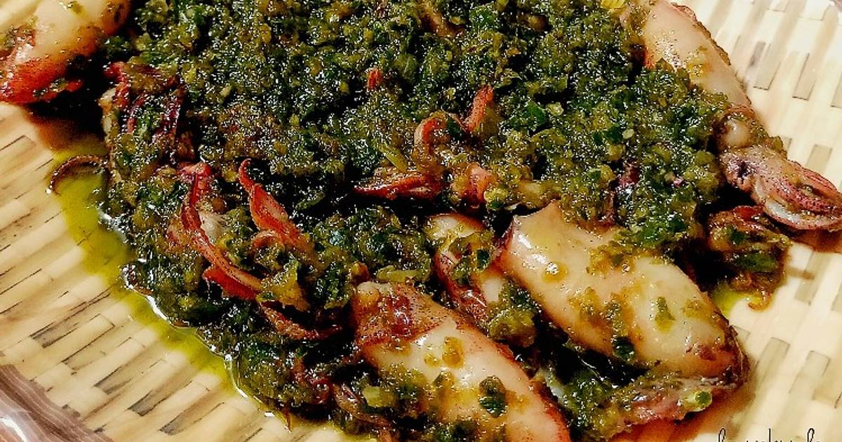 Resep Cumi huluk oleh Via Vie (Dapur Bunda) - Cookpad