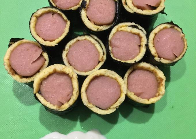 Resep Sosis Nori Roll oleh Bunda Lina - Cookpad