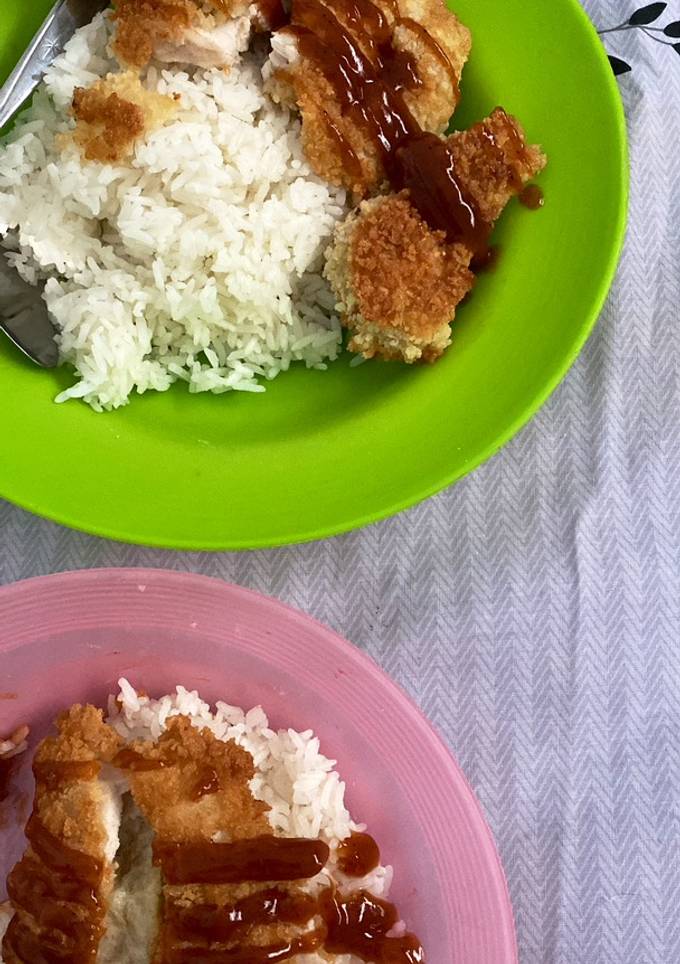 Resep Chicken katsu bbq simple frozen oleh Acikaper - Cookpad