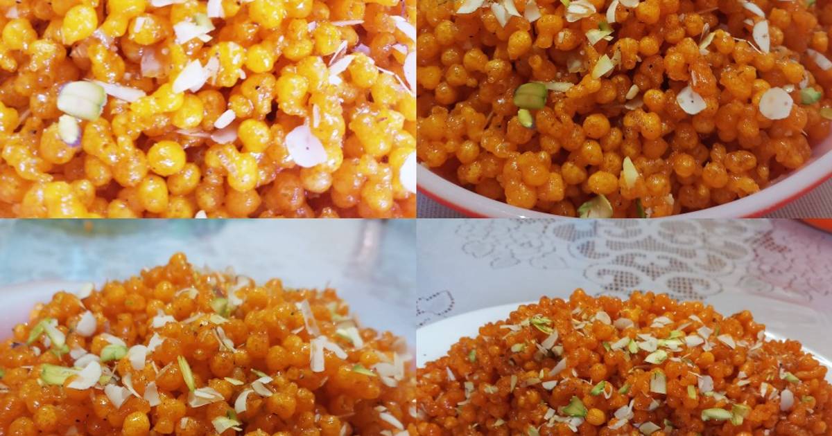 Sweet Boondi Recipe by Mital Viramgama - Cookpad