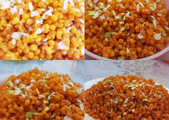 Sweet Boondi Recipe by Mital Viramgama - Cookpad