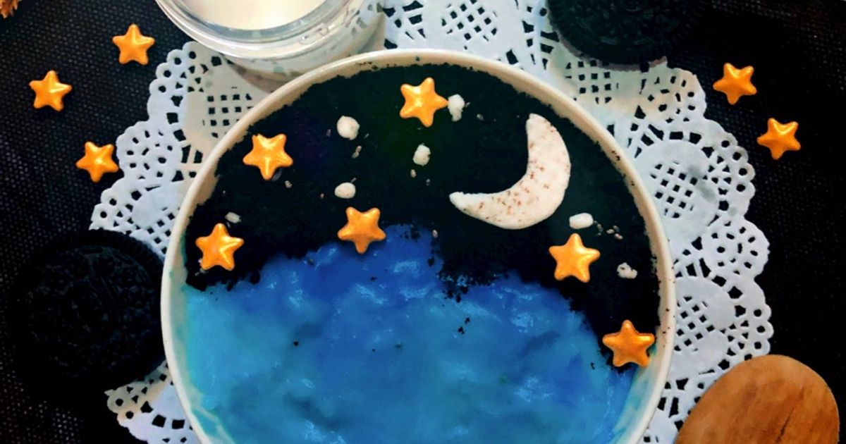 Resep Bubur Sumsum Blue Night oleh Yoes - Cookpad