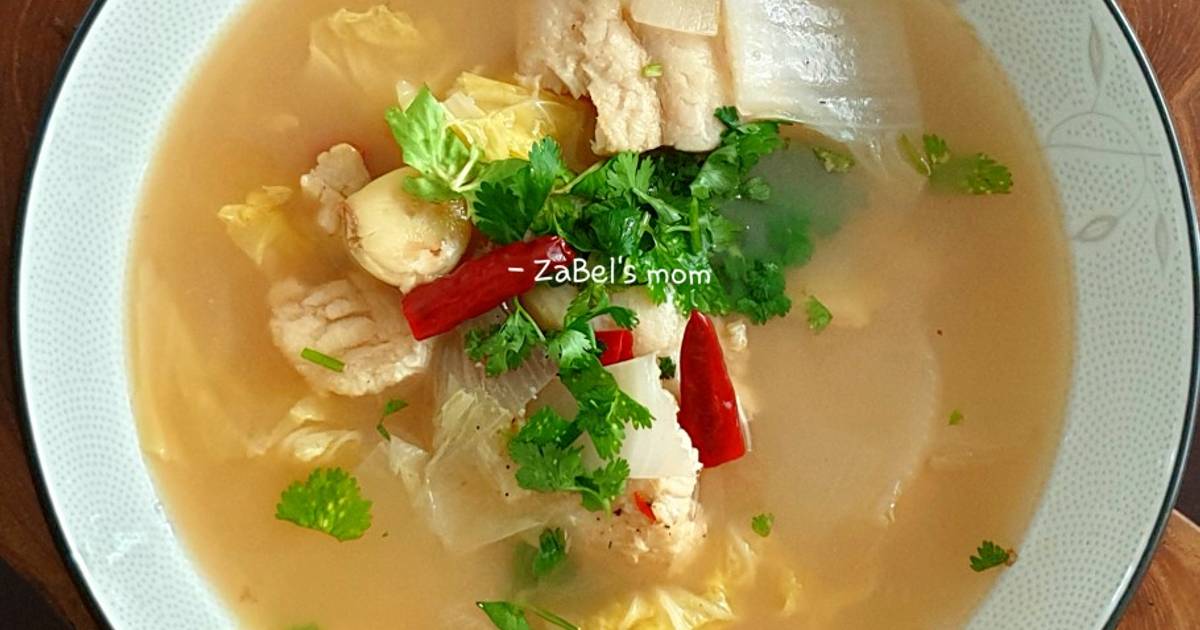 Resep Sup Ikan Simpel oleh Hennie, ZaBel's mom - Cookpad