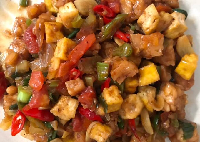 Resep Tumis tahu tempe oleh Ida Rahma - Cookpad