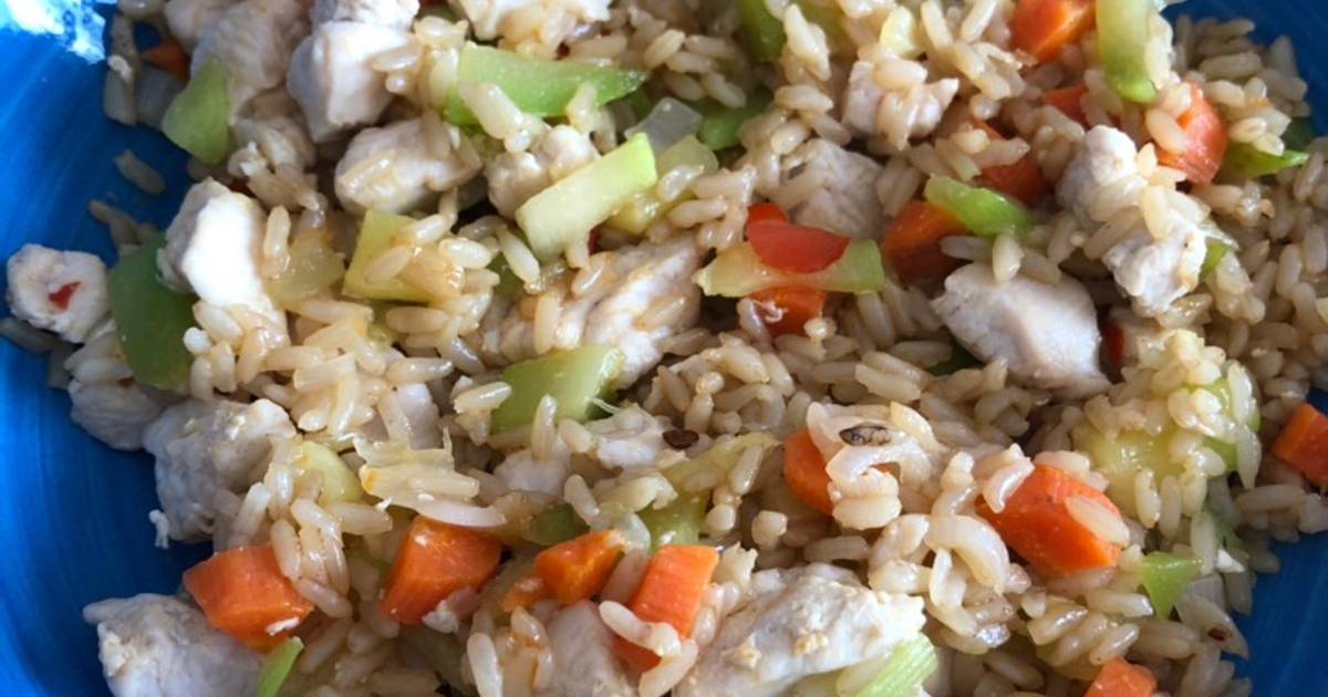 49 recetas muy ricas de arroz integral con pollo y verduras compartidas ...
