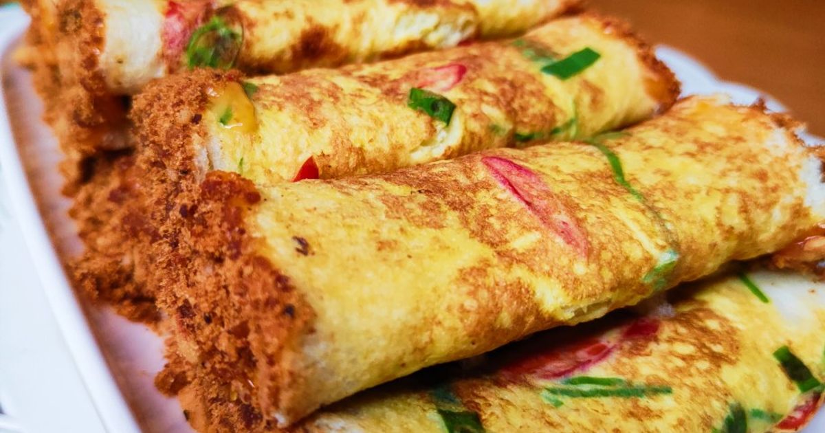 Resep 312. Floss Roll Bread/Roti Tawar Gulung Isi Abon, Simpel oleh ...