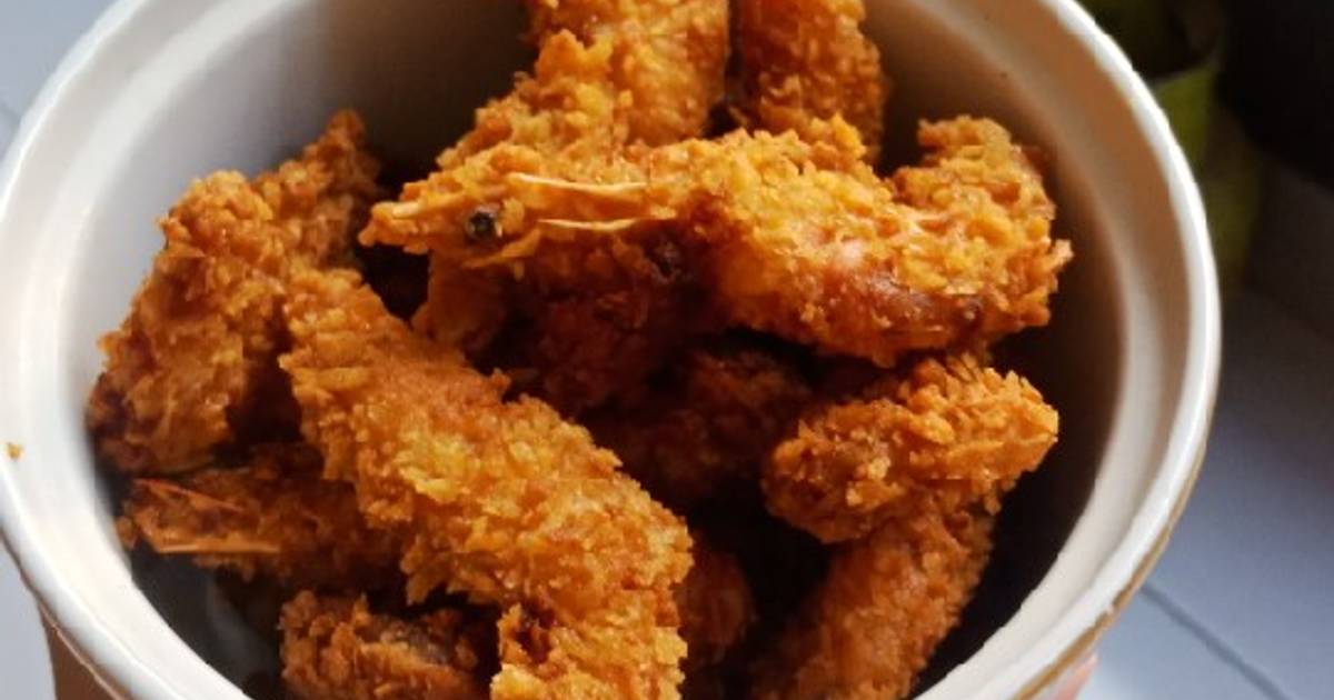 Resep Udang goreng tepung roti oleh elvin Pathyah - Cookpad