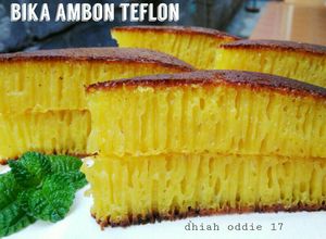 Resep bika ambon: Lembut, kenyal & mudah dibuat