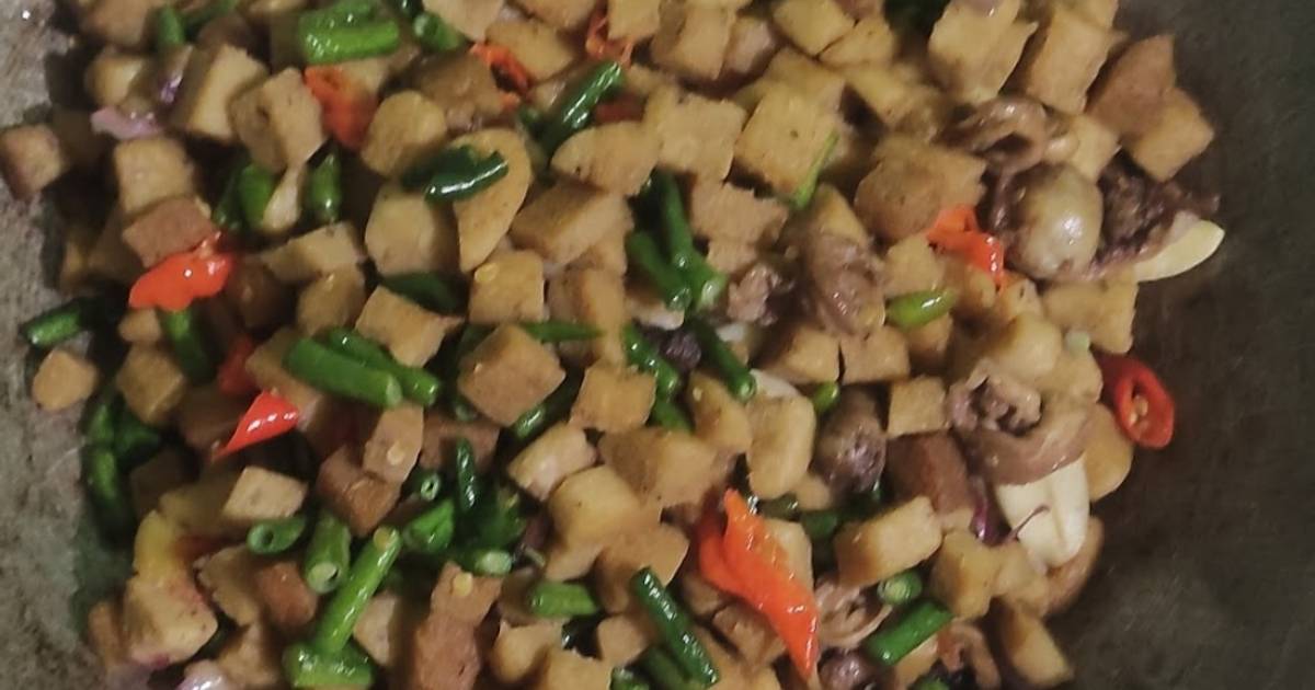 42 resep oseng oncom kacang panjang enak dan mudah - Cookpad