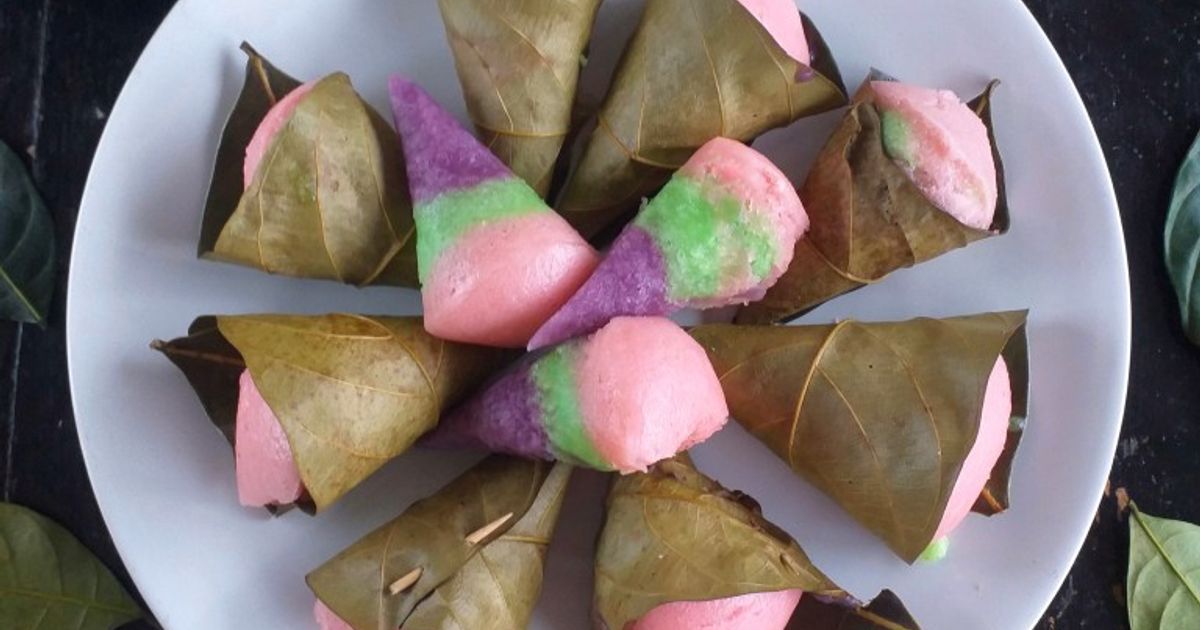 Resep kue apem pink 1 rumahan enak dan mudah - Cookpad