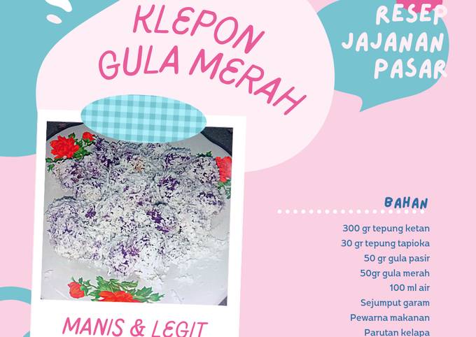 Resep Klepon gula merah dari tepung ketan oleh Dapur Azzam - Cookpad Resep Klepon gula merah dari tepung ketan oleh Dapur Azzam - Cookpad