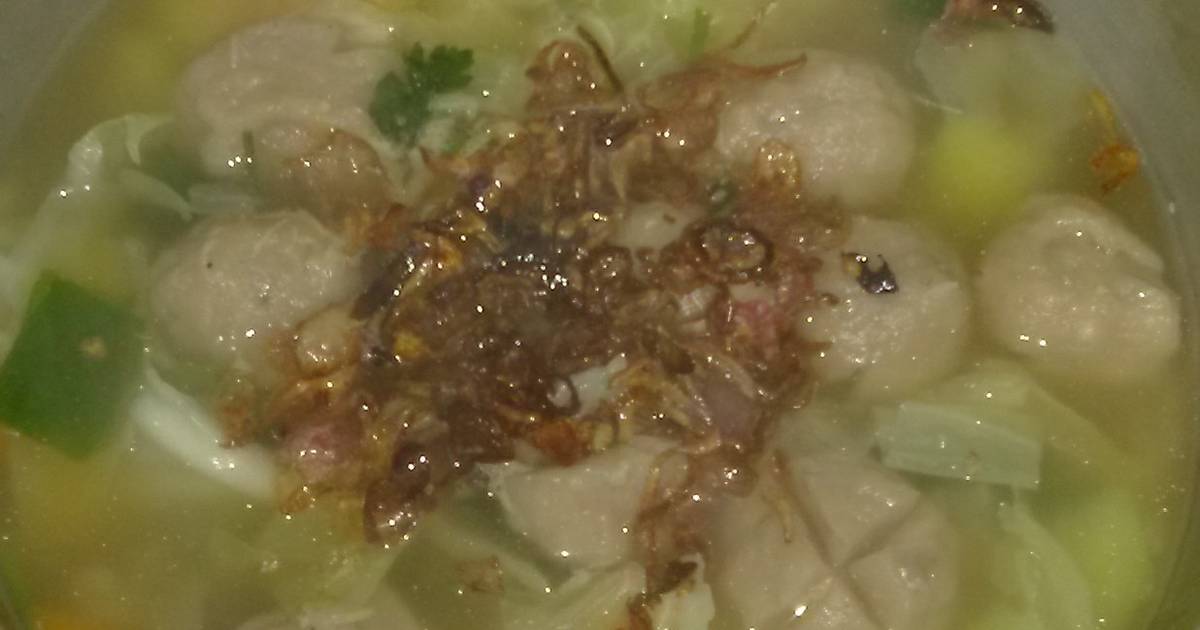 Resep Sop baso sapi oleh Nur Afifah - Cookpad