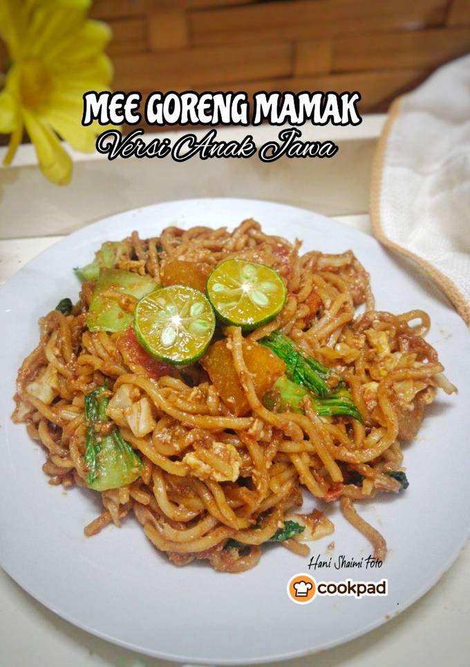 Resipi 20:3:24 - Mee goreng mamak versi anak Jawa :) oleh Hani Shaimi ...