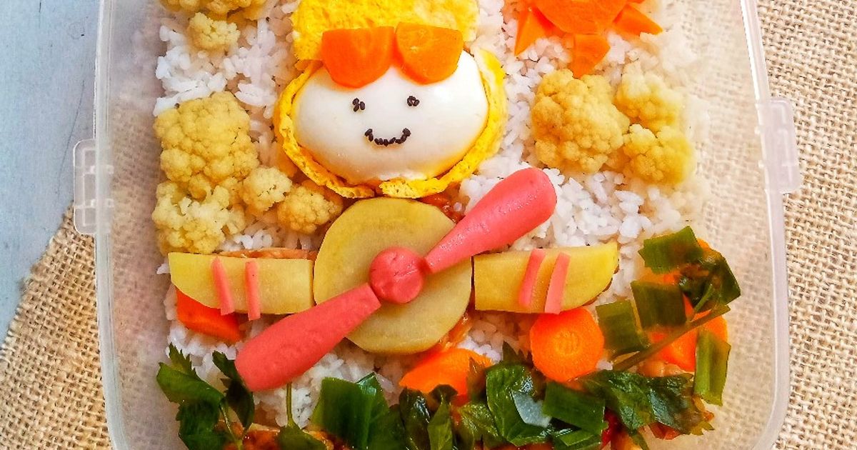Resep Nasi Bento Penerbang oleh NanoRatno - Cookpad