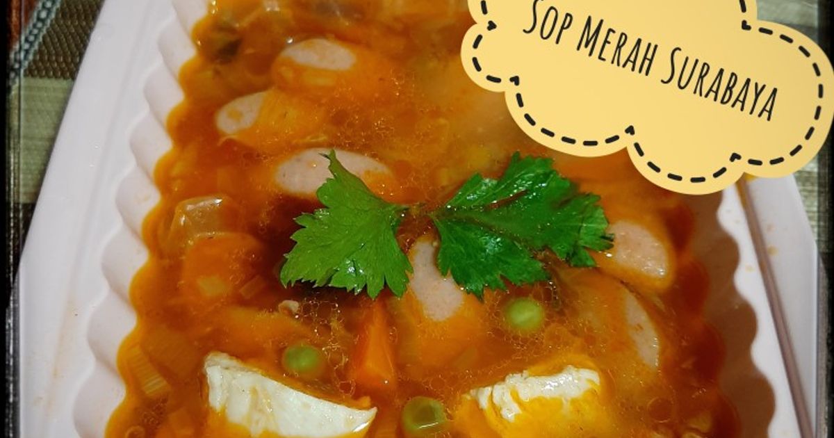 Resep Sop Merah Surabaya oleh Merry Yuana - Cookpad
