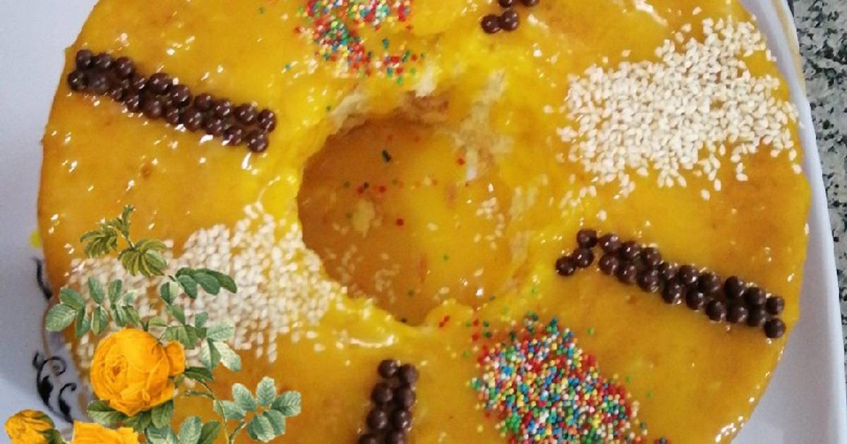 طرز تهیه کیک پرتقالی با سس پرتقال😋 ساده و خوشمزه توسط 👸LADY YASNA👸 - کوکپد