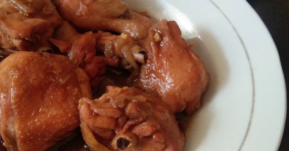 Resep Ayam Kecap Saus Tiram Oleh Bunda Melvy Sofia Cookpad