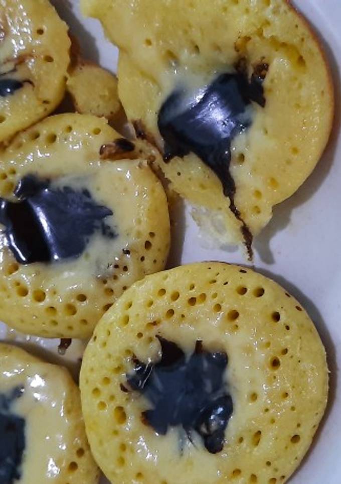 Resep Kue cubit lumer(takaran sendok) oleh Vina Fitriana - Cookpad