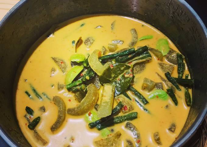 Resep Sayur Lodeh Cecek Kacang Panjang dan Pete oleh yeni budi amami ...