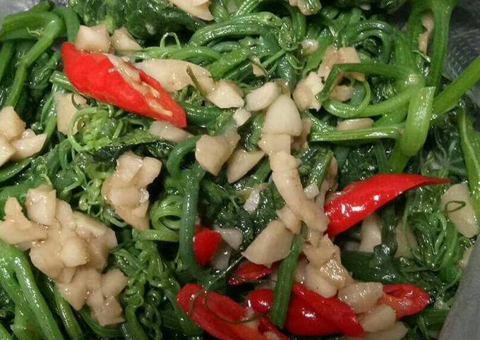 Resep Cah pucuk labu oleh Vivi Piepie - Cookpad