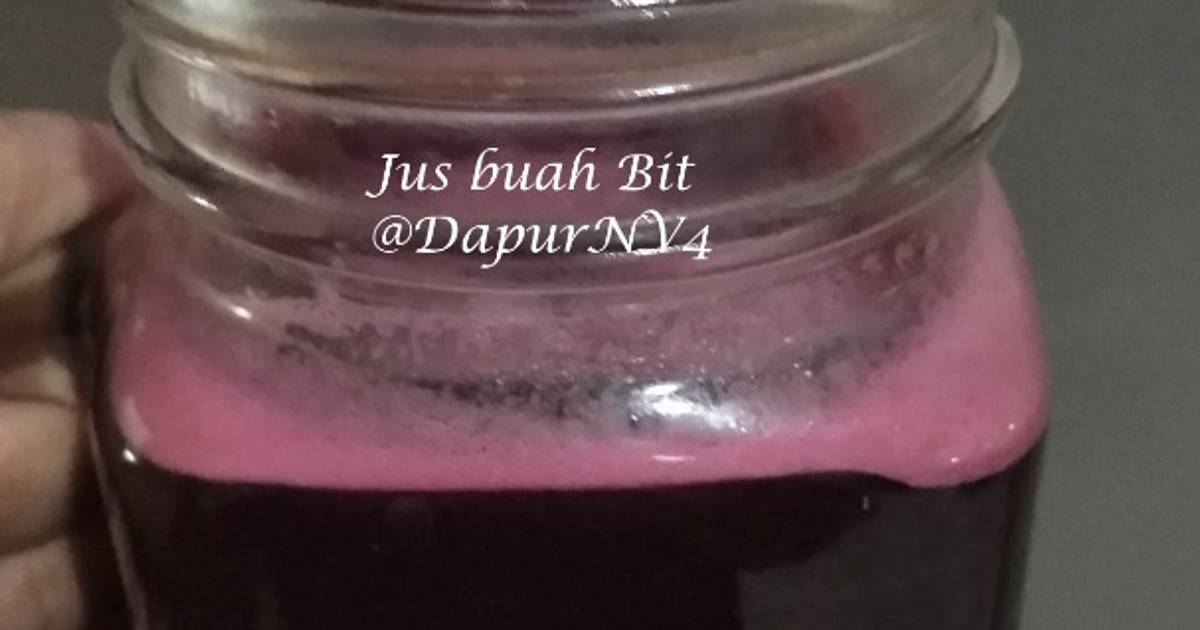 489 resep jus buah bit enak dan mudah - Cookpad
