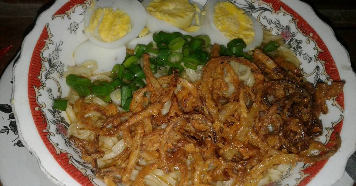 Resep Mi kuah jahe simple oleh WD25 - Cookpad