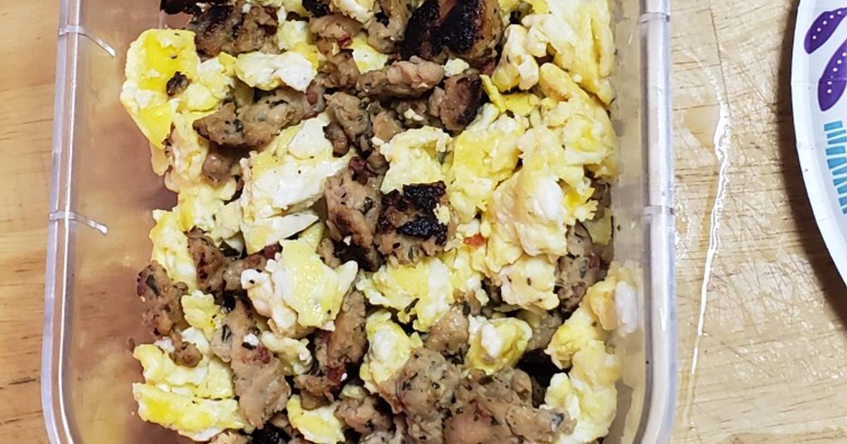 19 easy and tasty chicken scramble recipes by home cooks - Cookpad