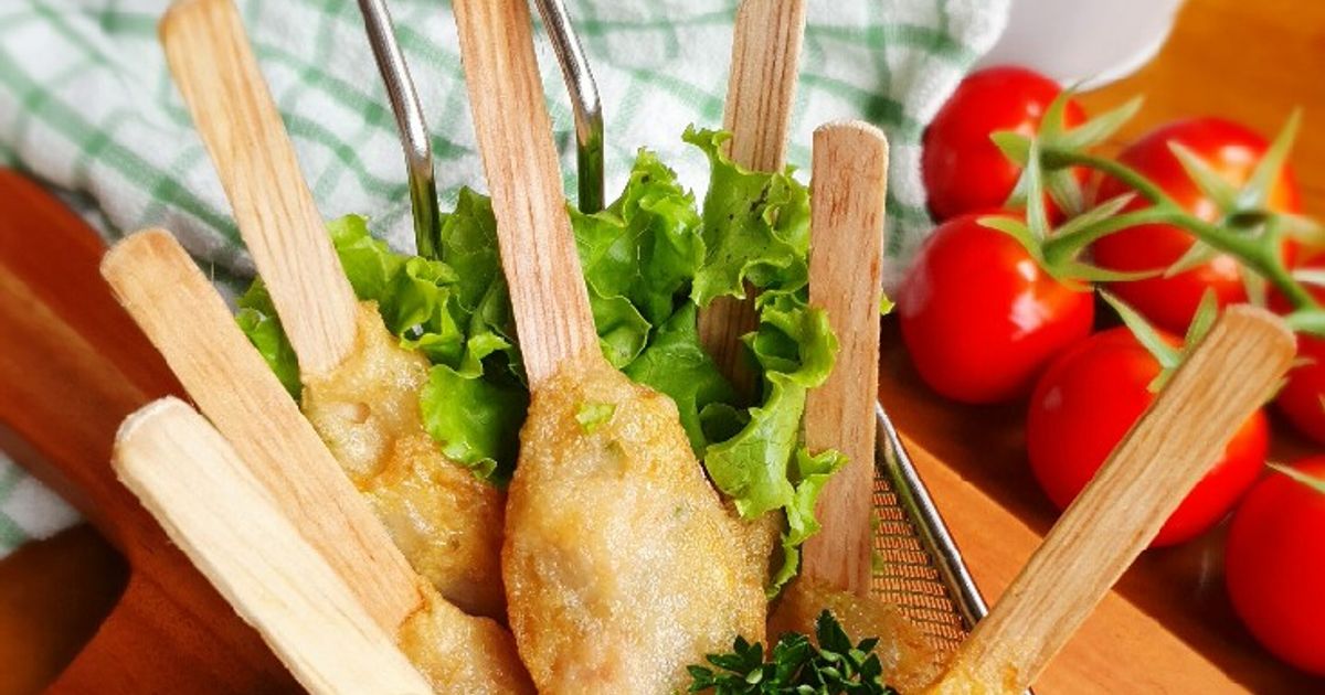 Resep cara membuat stik udang jajanan anak rumahan enak dan mudah - Cookpad