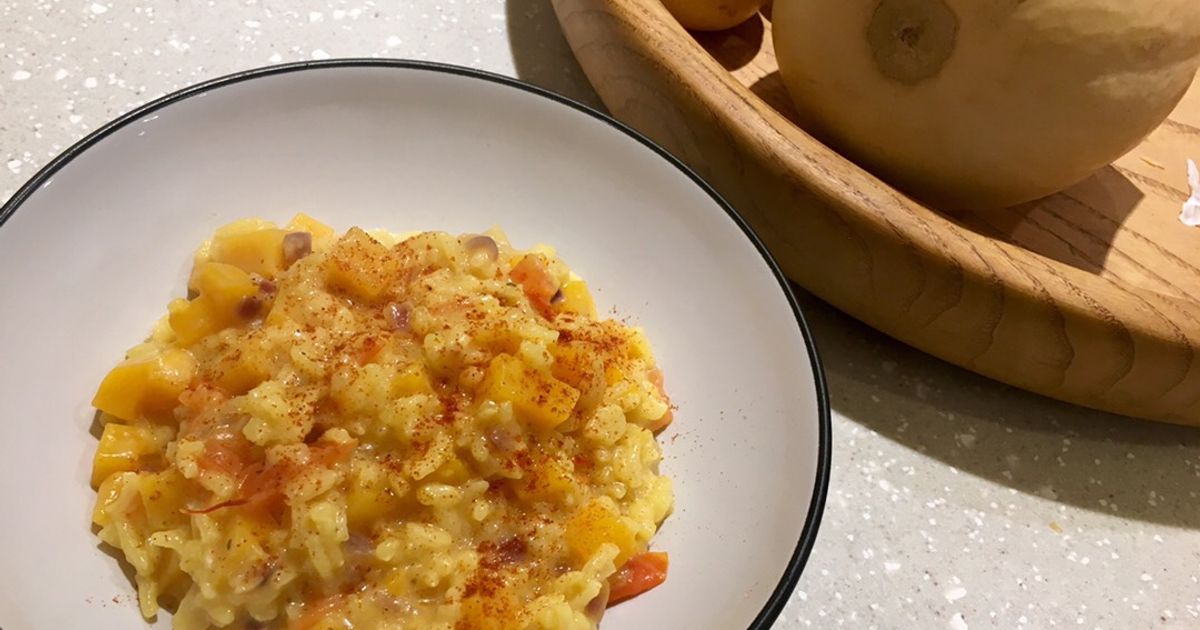 Squash & Saffron Risotto Recipe by Sonia - Cookpad