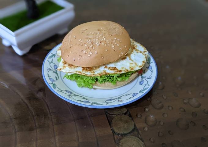 Resep Egg burger oleh Rizka Aulia - Cookpad