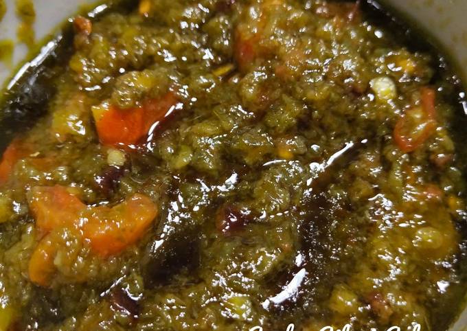 Resep Sambal Cabai Hijau Oleh Aysha Ailani Arka Cookpad