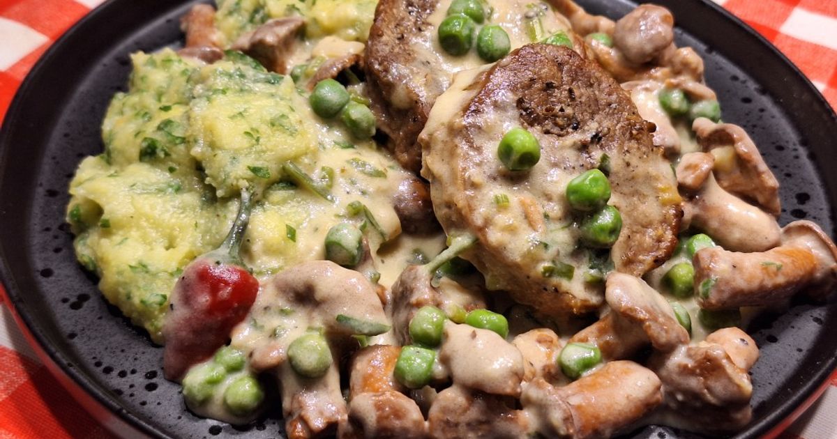 Borjú Sült Rókagombával Puliszkával | Horváth Ferenc receptje - Cookpad ...