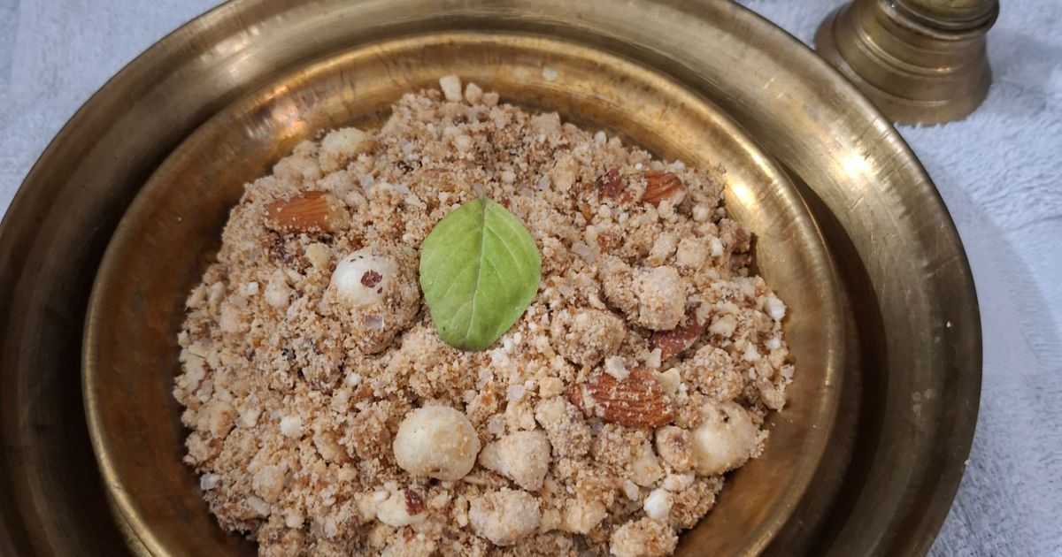 Panjiri. Bhog Prasad For Janmashtami Recipe by Epseeta Panigrahi - Cookpad