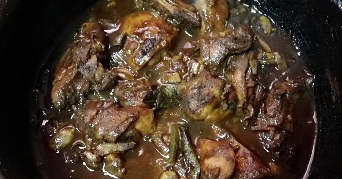 Black chicken curry Recipe by Hirosha - Cookpad