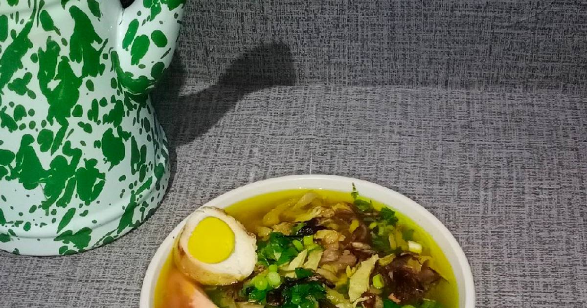 Resep Soto Ayam Kampung oleh Widiya Febriani - Cookpad