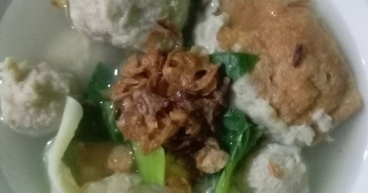 Resep Bakso ayam homemade oleh Lolita Nasution - Cookpad