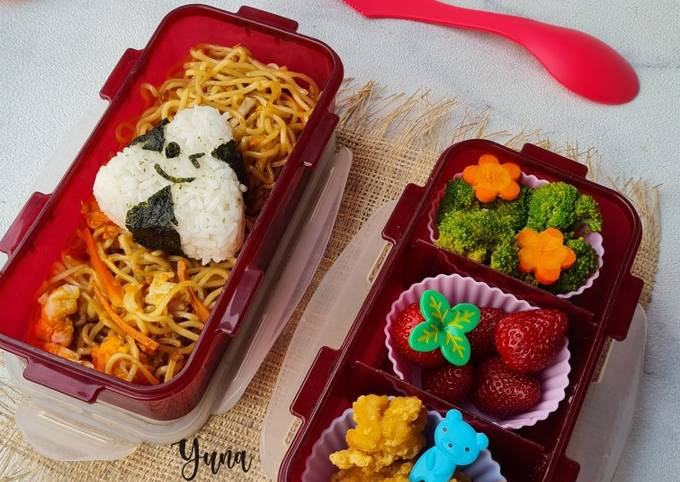 Resep Bento Mie oleh Yuna - Cookpad