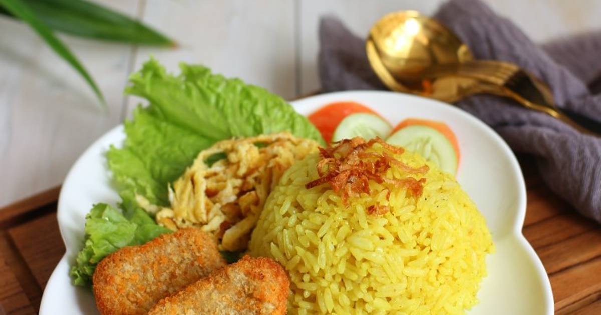 Resep Nasi Kuning Super Praktis Ala Rini oleh Diana Nurjanah - Cookpad