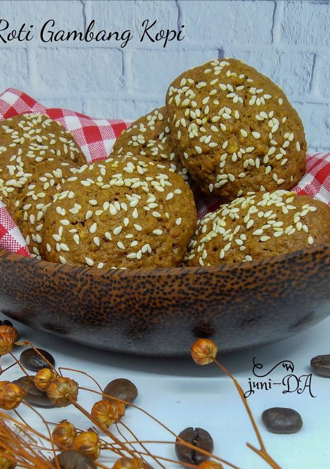 Resep 20.1~ Roti Ganjel Rel a.k.a. Roti Gambang (Kopi) oleh Juni ...