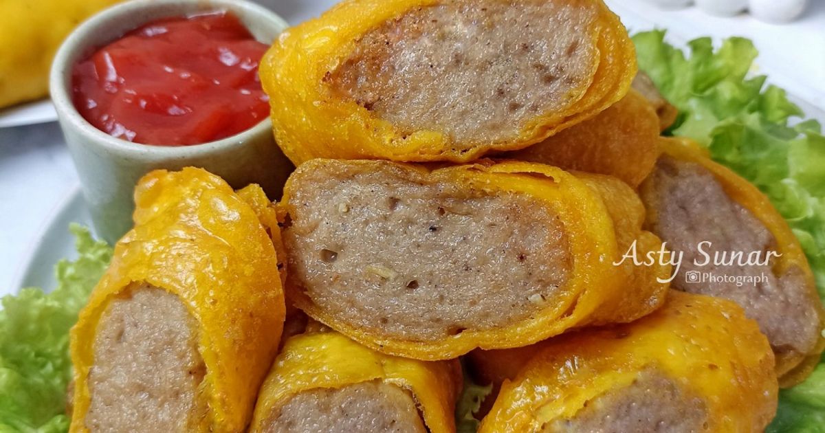 Resep Egg Chicken Roll oleh Asty Sunar - Cookpad